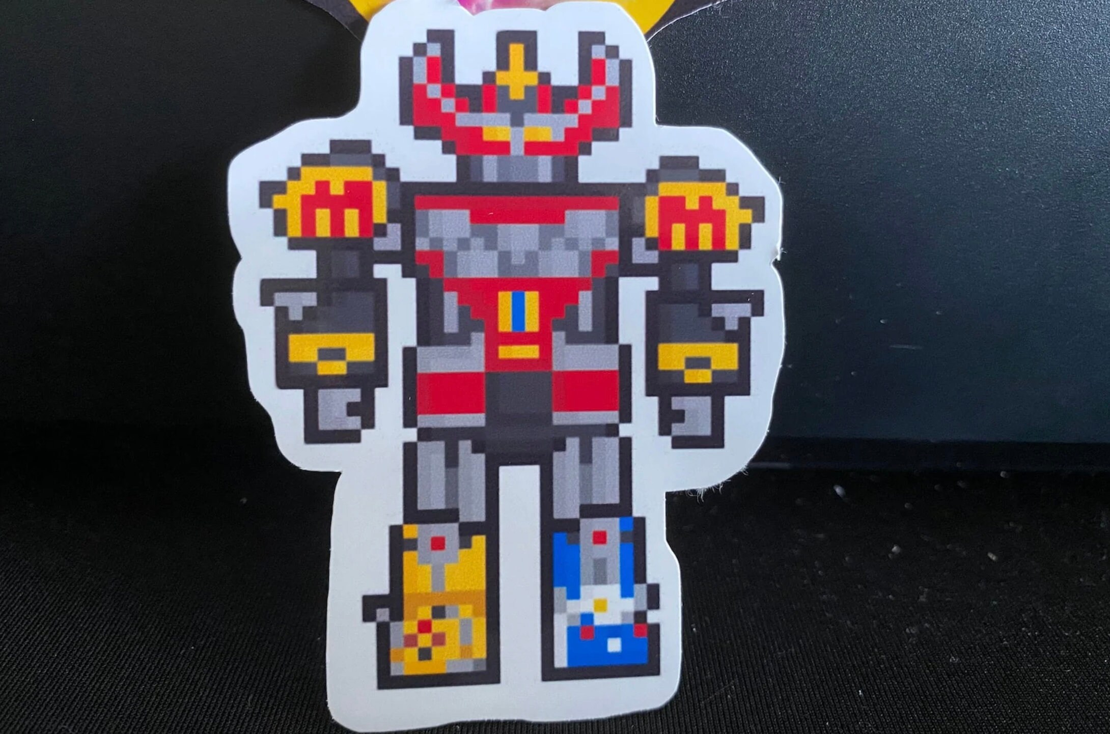 MMPR Megazord Pixel Sticker Mighty Morphin Power Rangers MMPR Gift ...