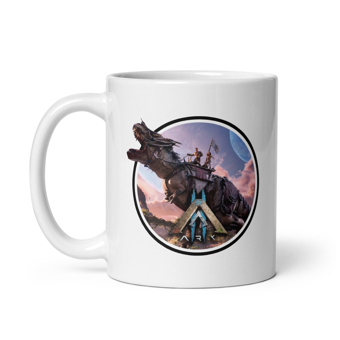 ARK 2 T-rex Vin Diesel Themed Mug Cup Drink - - Etsy