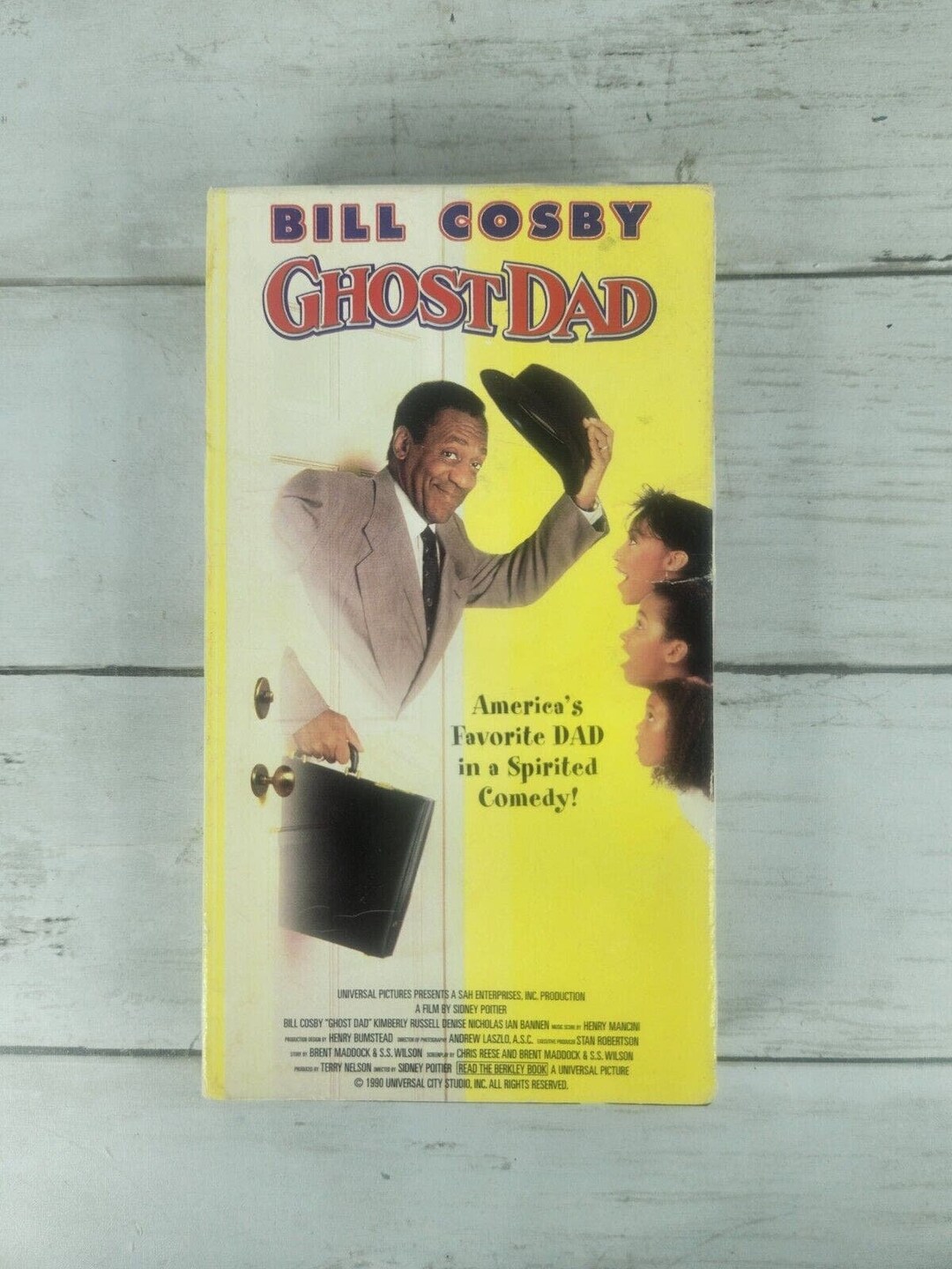Ghost Dad VHS 1990, 1996 Good Times Release Bill Cosby - Etsy