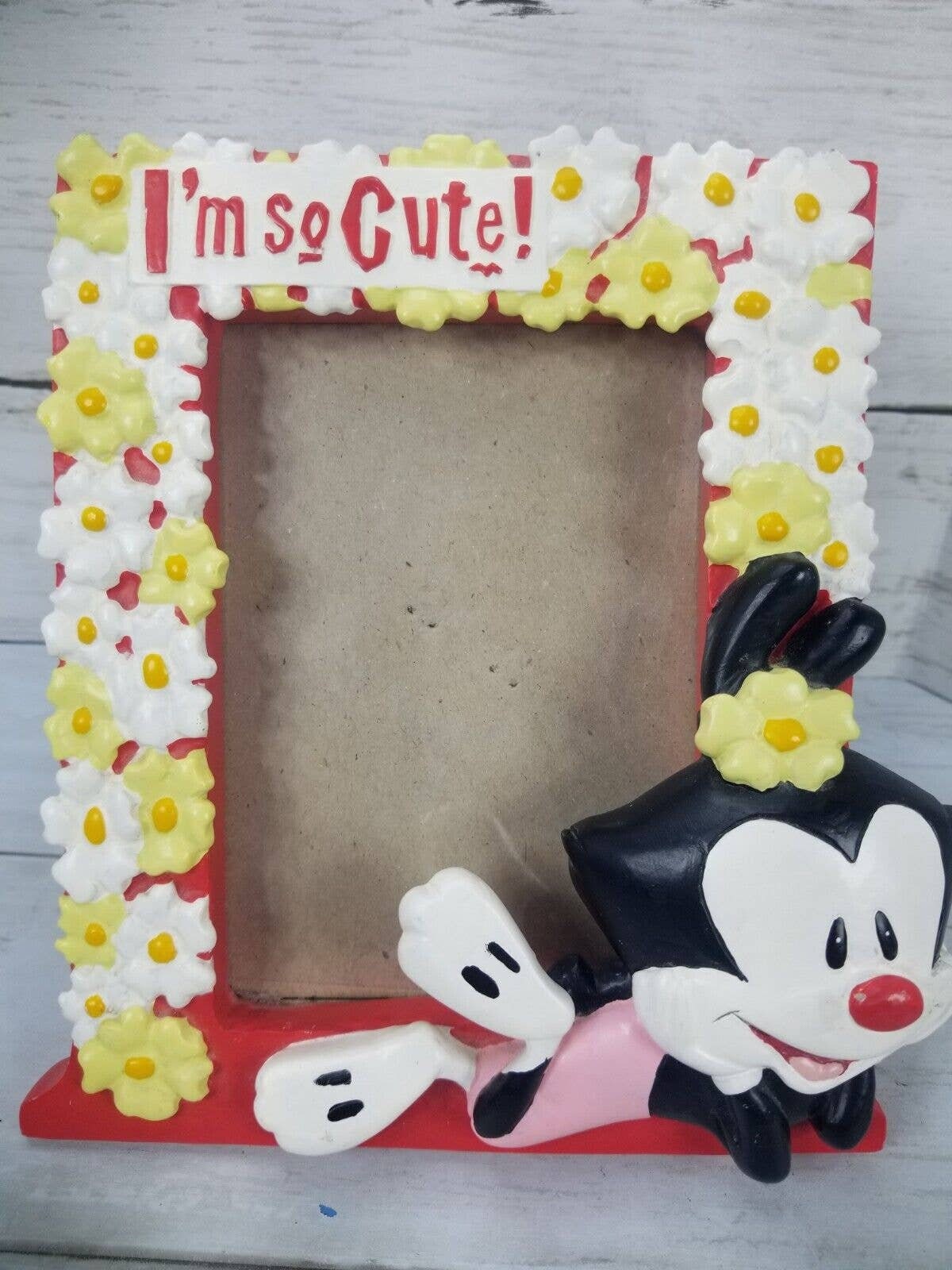 Animaniacs Cartoon Warner Brothers EXTREMELY RARE Dot Picture Frame I'm ...