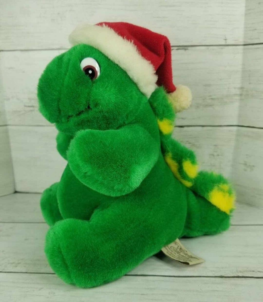 7 Santa Dinosaur Plush Santa Dino Stuffed Animal by - Etsy