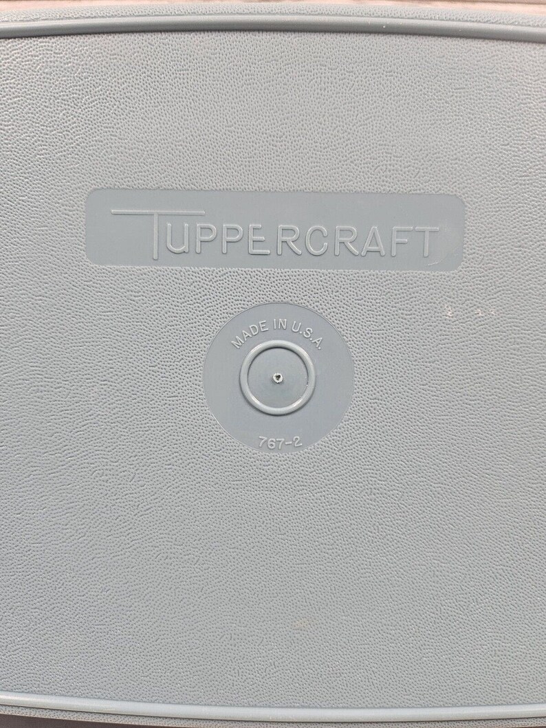 Vintage Tuppercraft, Stow-n-go, 3 Pieces Storage Box, Tupperware 767-2 ...