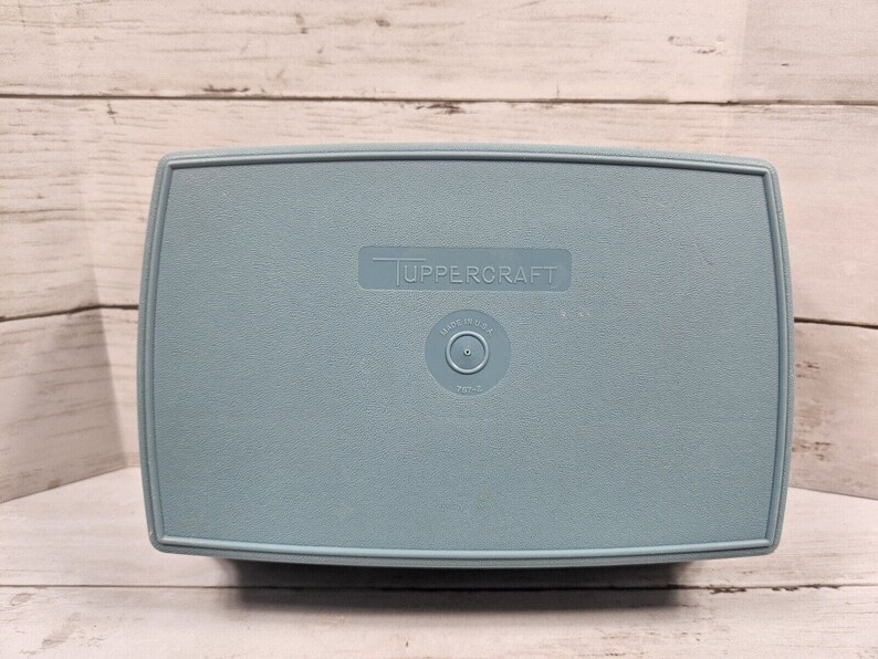 Vintage Tuppercraft, Stow-n-go, 3 Pieces Storage Box, Tupperware 767-2 ...
