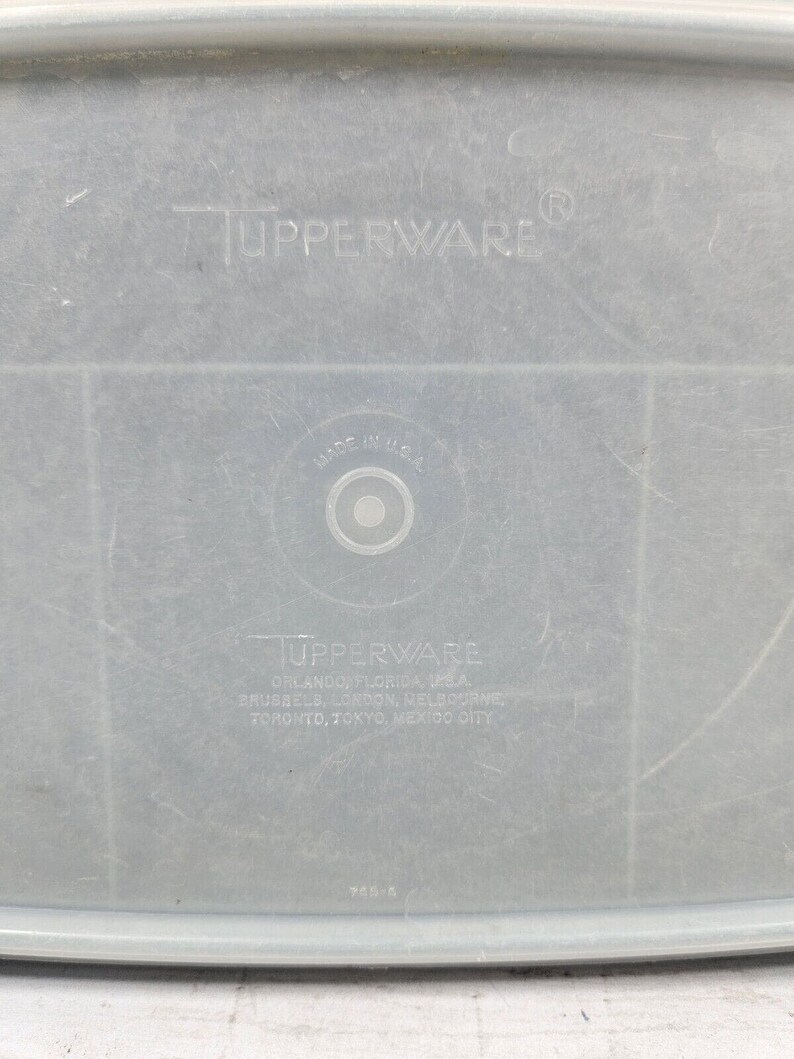 Vintage Tuppercraft, Stow-n-go, 3 Pieces Storage Box, Tupperware 767-2 ...