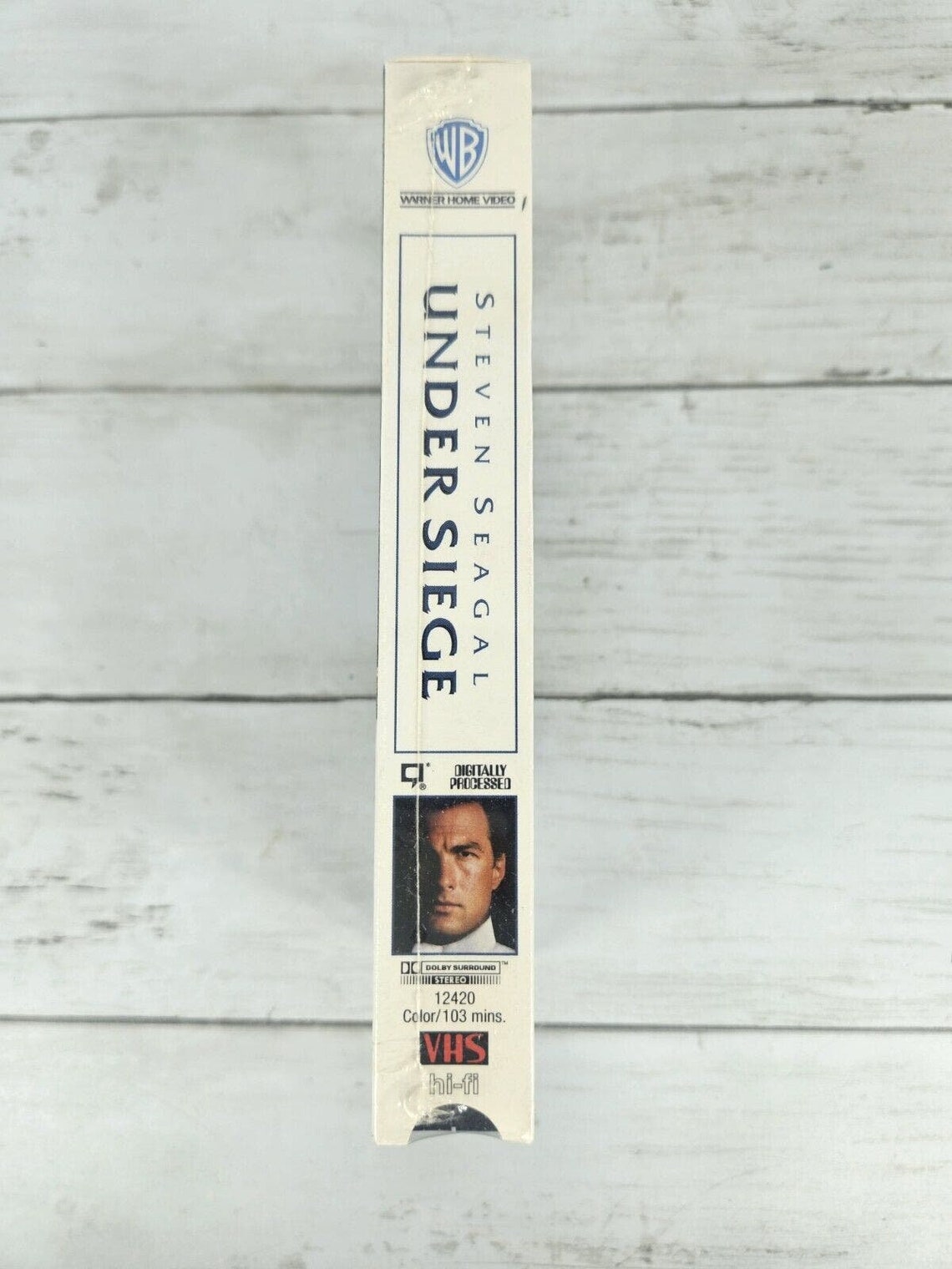 Under Siege (VHS, 1993) NEW, SEALED, Steven Seagal, Gary Busey, Tommy ...