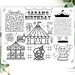 Circus Coloring Placemat, Carnival Placemat Coloring Sheet ...
