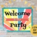 Carnival Editable Retro Party Sign Printable Circus Fun Sign Circus ...