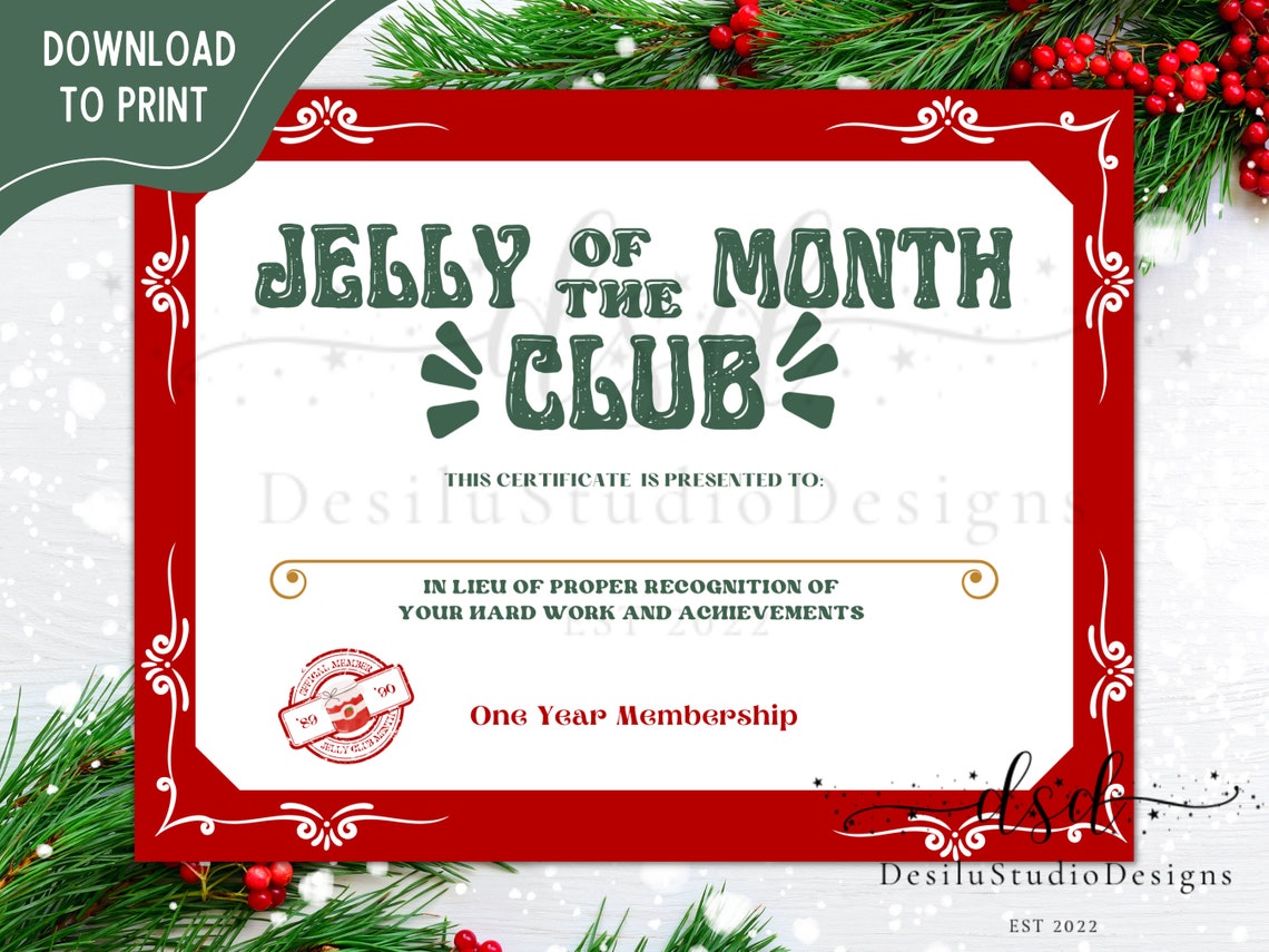 National Lampoon’s Christmas Vacation, Jelly of the Month Club ...