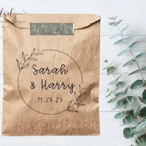 Wedding Favor Bags Kraft Wedding Favors for Guests White Wedding Favor ...
