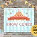 Carnival Editable Circus Party Sign Printable Circus Fun - Etsy