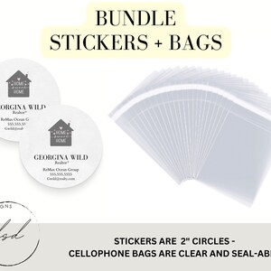 Personalized Labels for Realtor Open House 20 Custom Stickers for ...