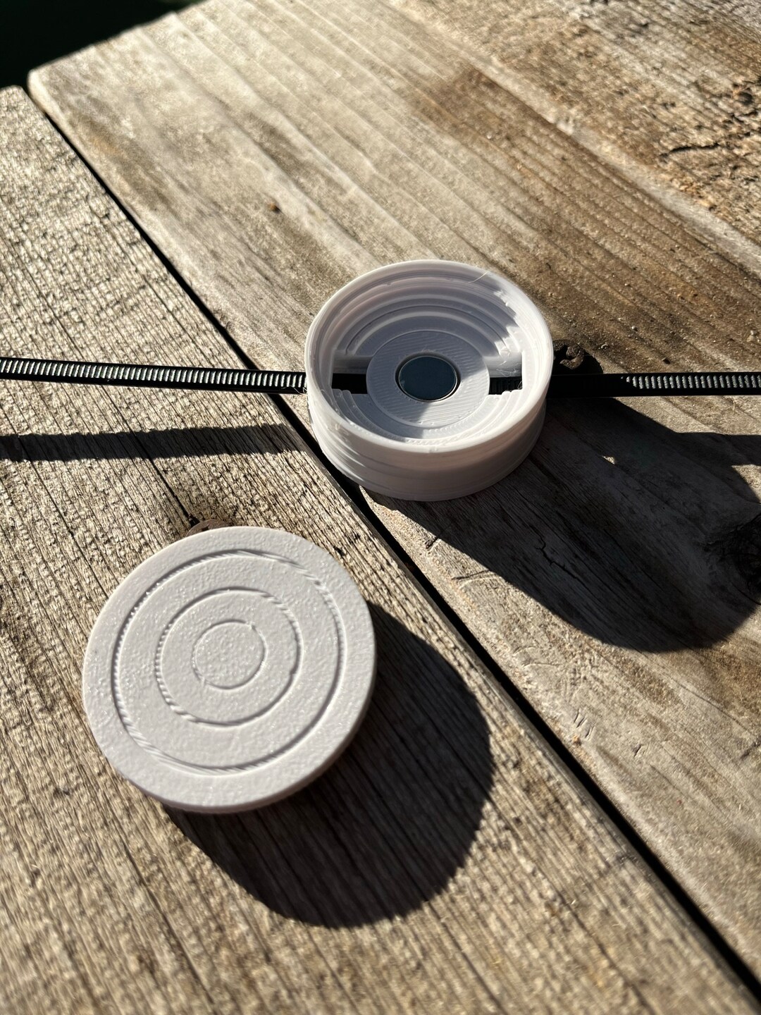 White HIDE-A-TAG (airtag Holder) W/ FREE Shipping - Etsy