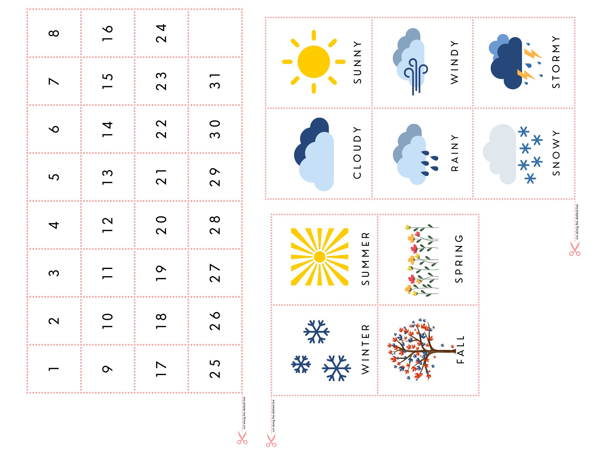 All About Today Morning Board Printable, Kids Learning Chart, Year ...
