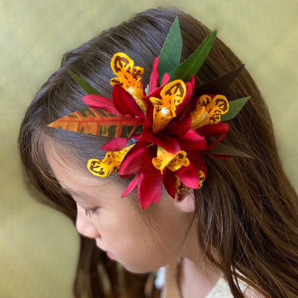 Hawaiian Hair Clips - Etsy