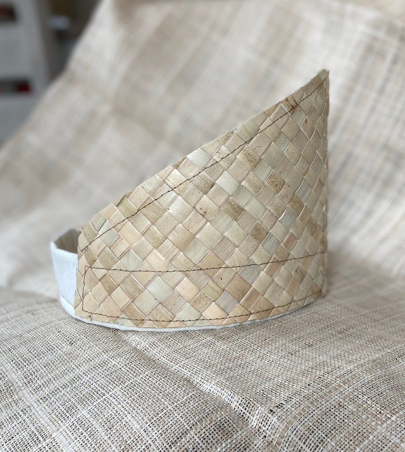 Heavy Duty Lauhala Headdress Base - DIY Samoan/tahitian Costume - Etsy