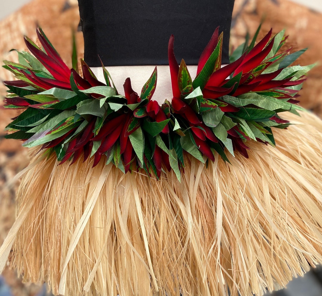 Keiki Floral Hip Hei Ahuroa Aparima Solo Ti Leaf Premium Hip Belt ...