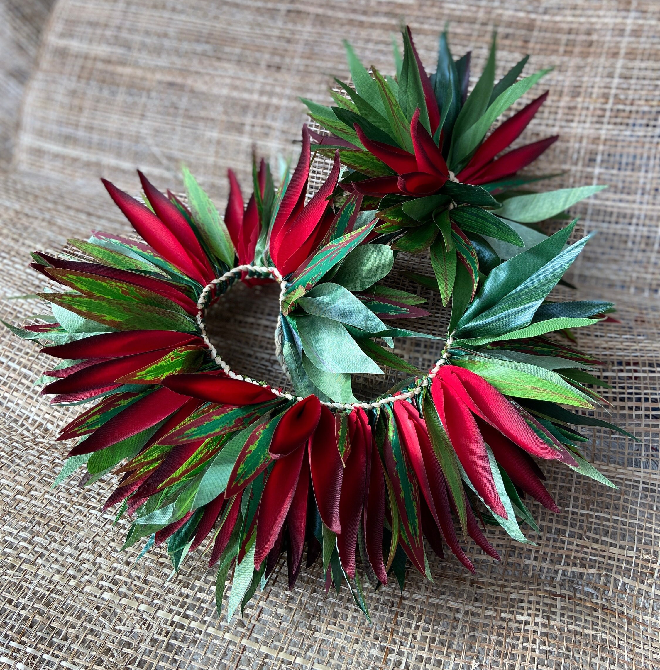 Lei Po'o Premium Royal Hawaiian Samoan Flower Crown - Etsy