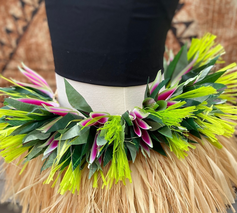 Hip Hei Ti Leaf Bird of Paradise Premium Costume Ahuroa Aparima Solo ...