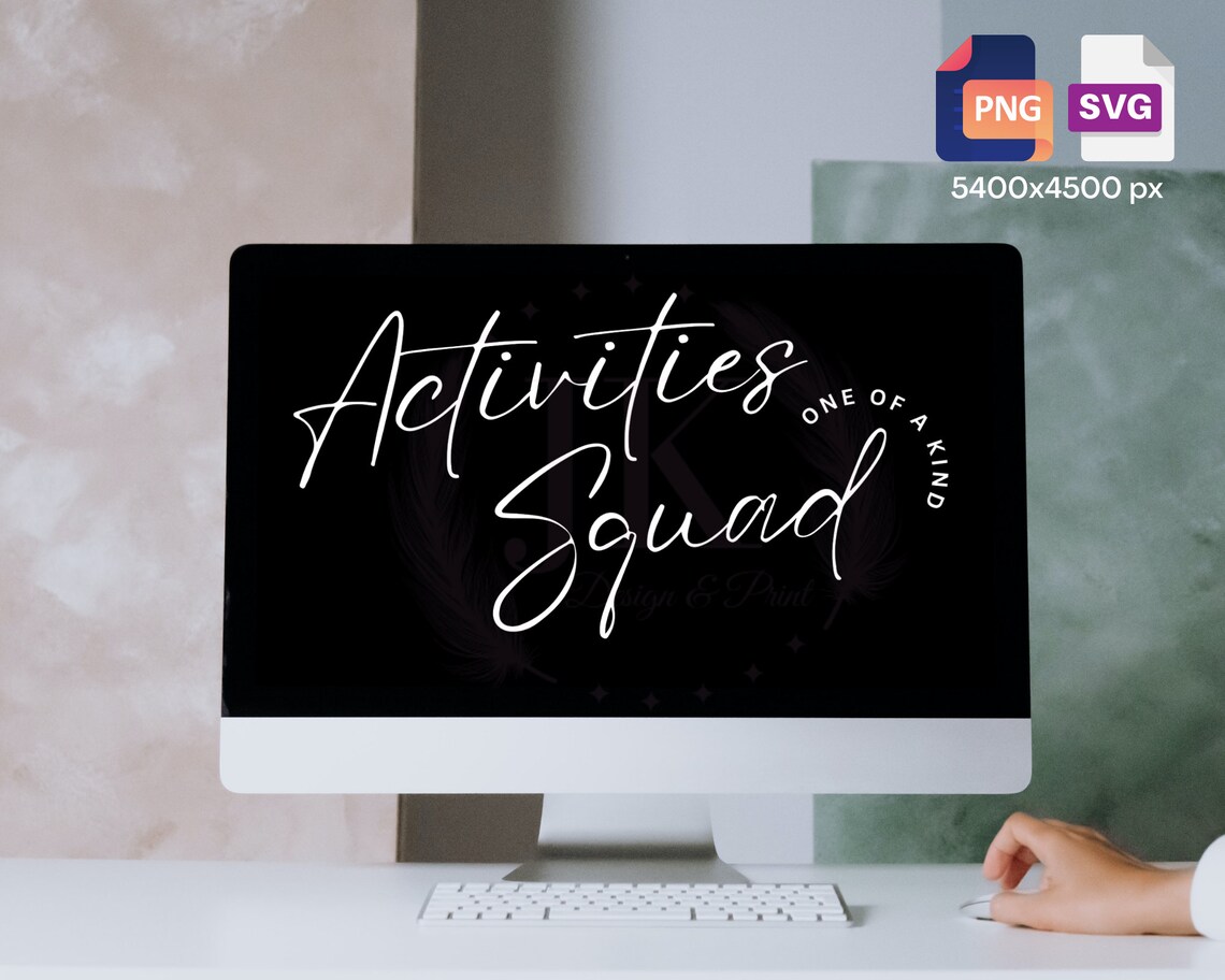 Activity Squad, One of a Kind SVG, Activity Life Svg, Squad PNG ...