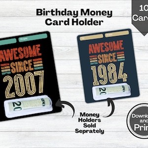 Birthday Money Gift Card Holders, Happy Birthdays Money Card Holder ...