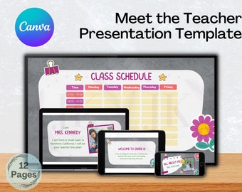 Editable Back to School Night Powerpoint Presentation | Meet the ...