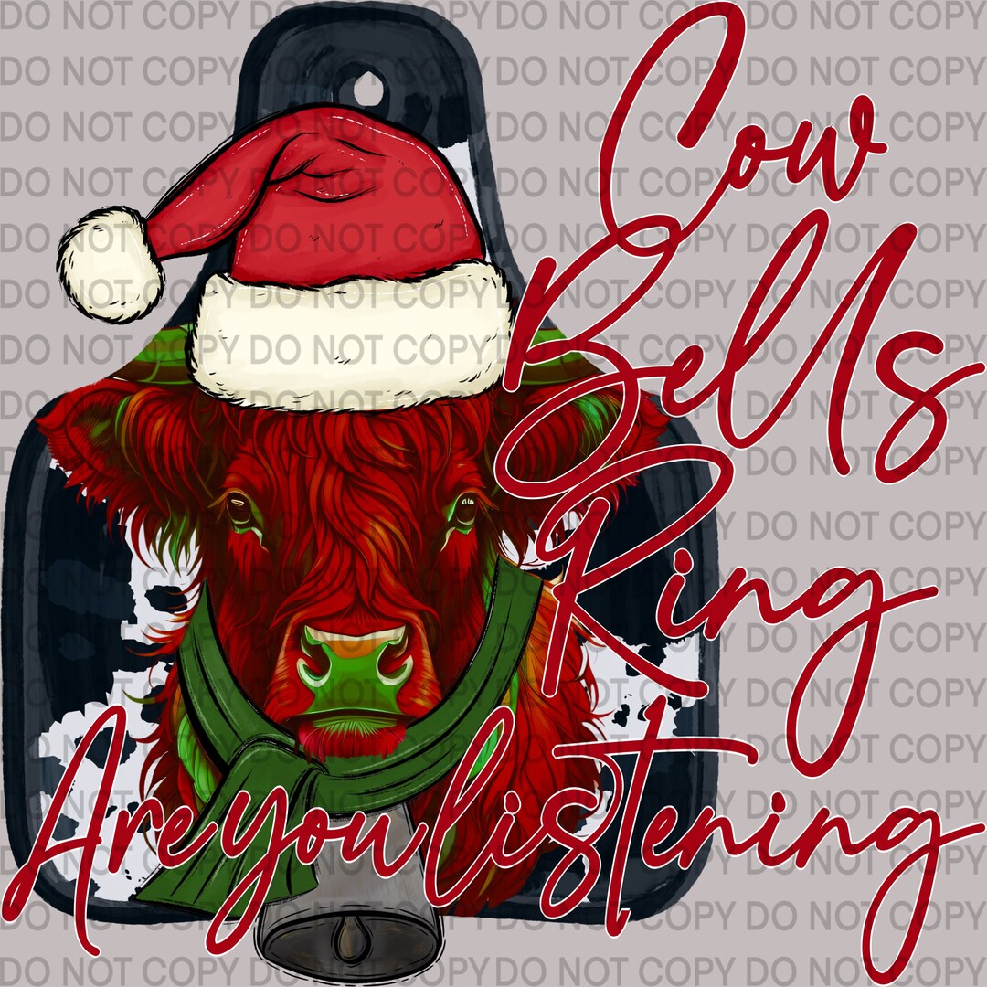 Cow Bells Ring PNG - Etsy
