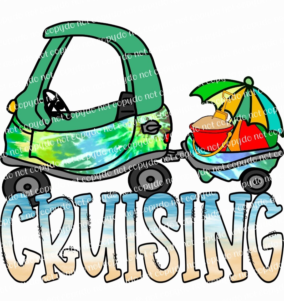 Cruising Beach Kids Png - Etsy