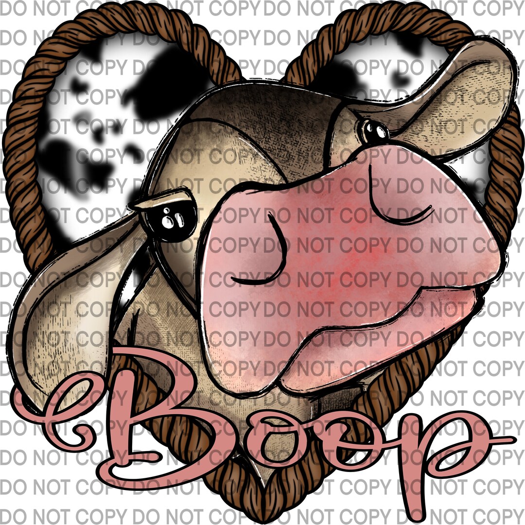 Boop Cow Nose PNG - Etsy