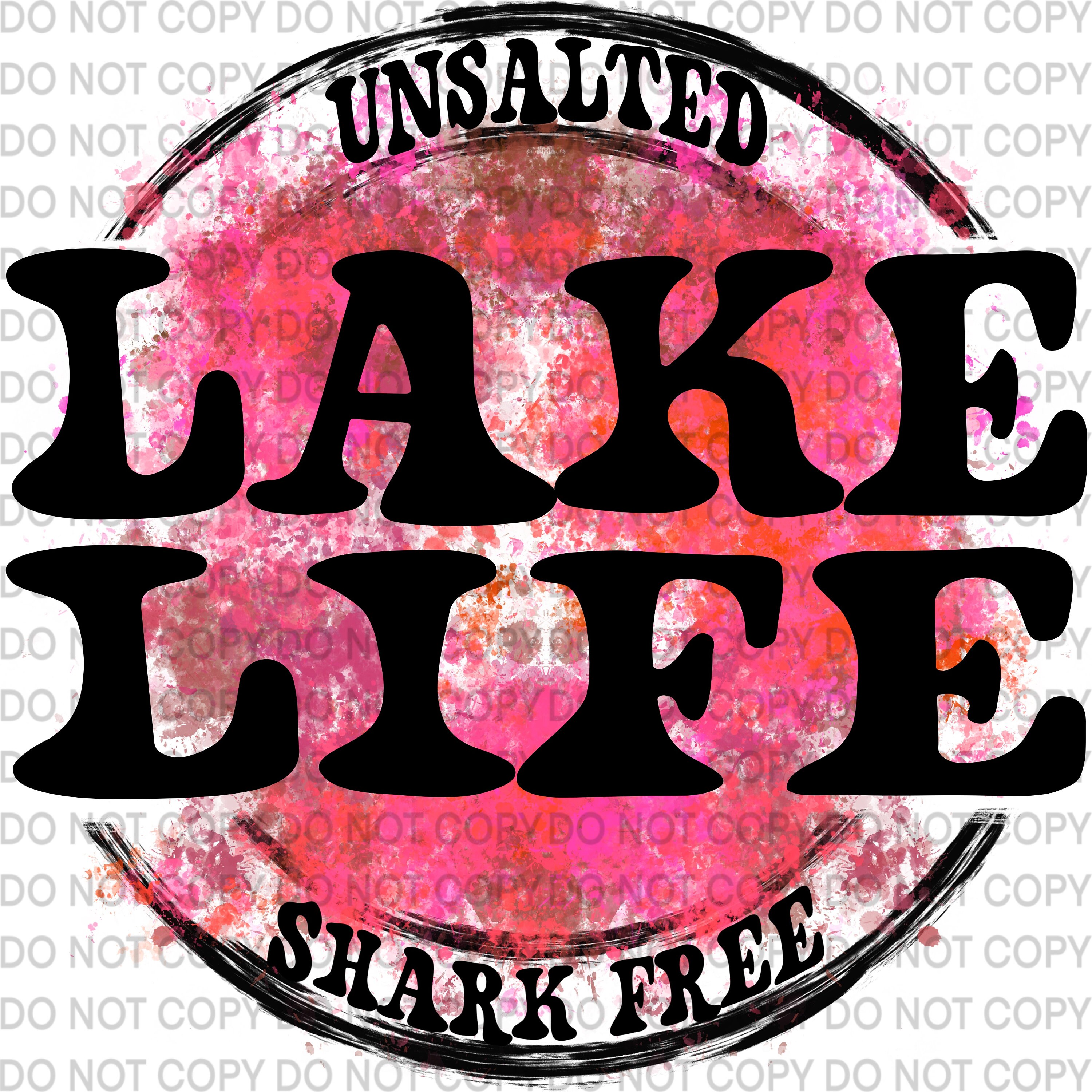 Lake Life Unsalted & Shark Free PNG - Etsy
