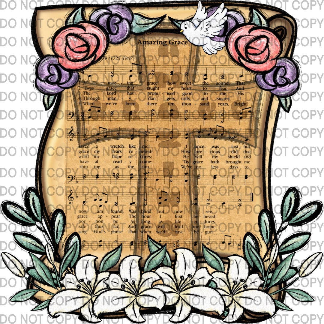 Amazing Grace PNG - Etsy