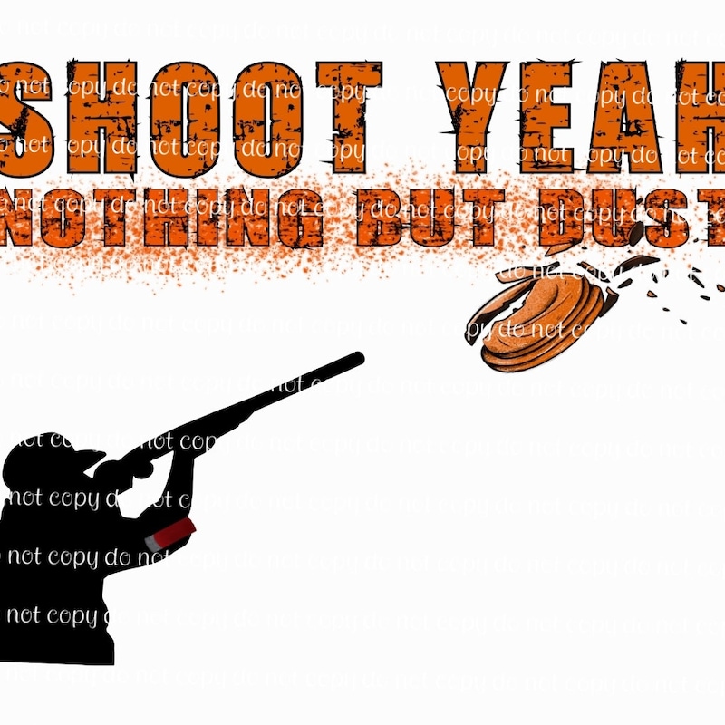 Skeet Shooting Svg - Etsy