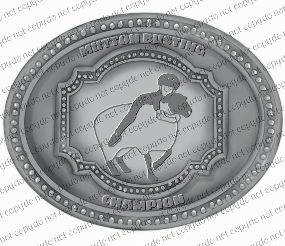 Mutton Busting Champion PNG - Etsy