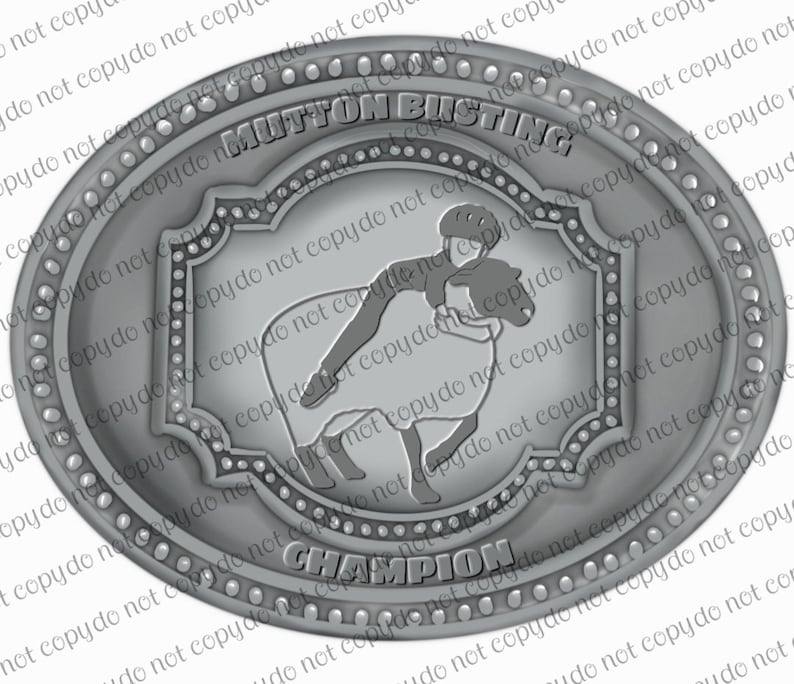 Mutton Busting Champion PNG - Etsy