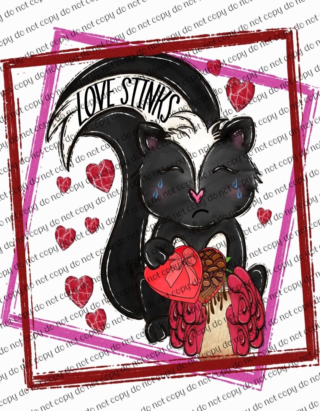 Love Stinks PNG - Etsy
