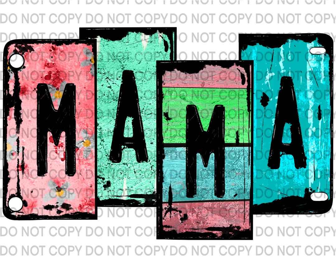 Mama Mini Set PNG - Etsy