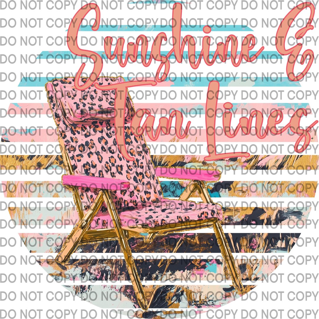 Sunshine & Tan Lines PNG - Etsy