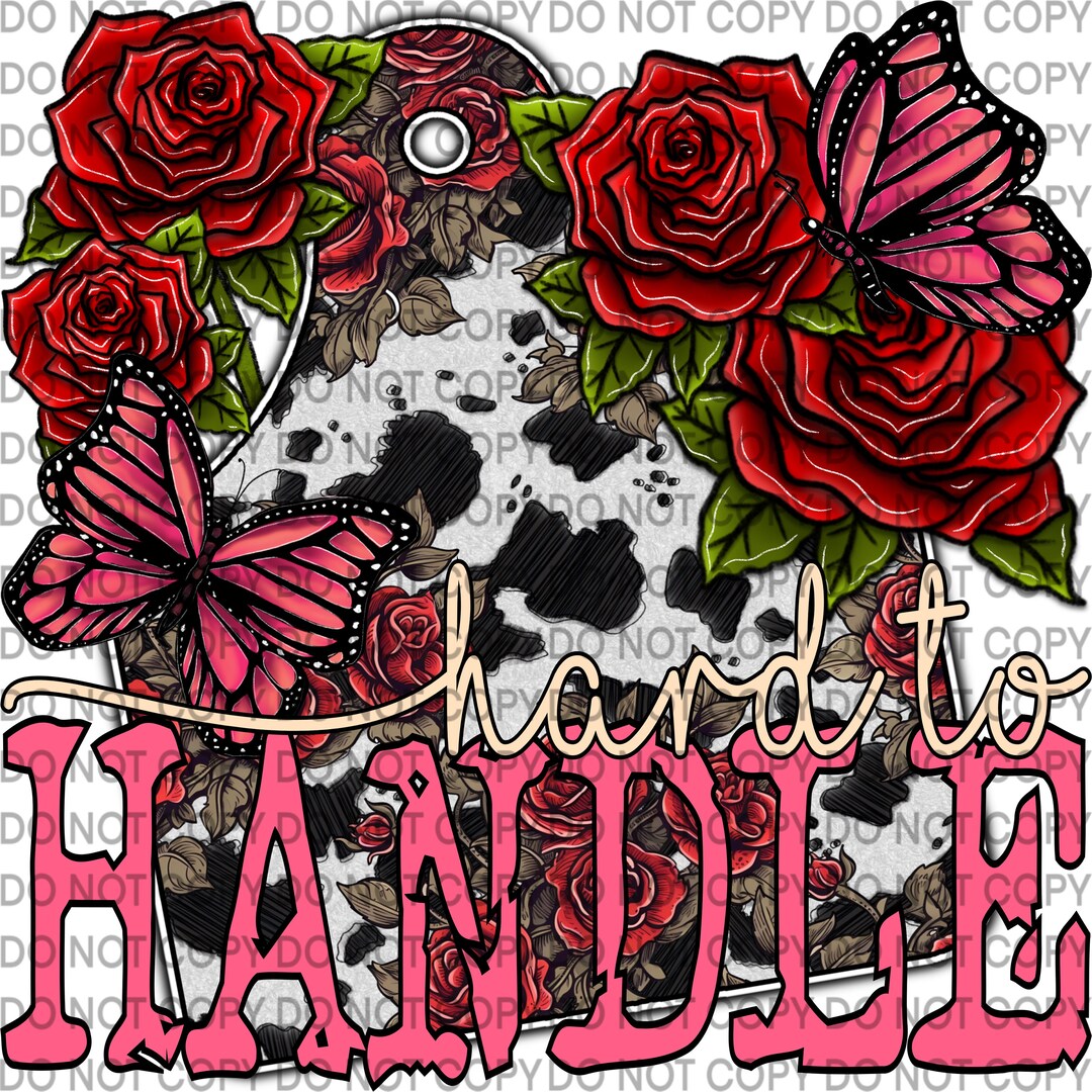 Hard to Handle PNG - Etsy