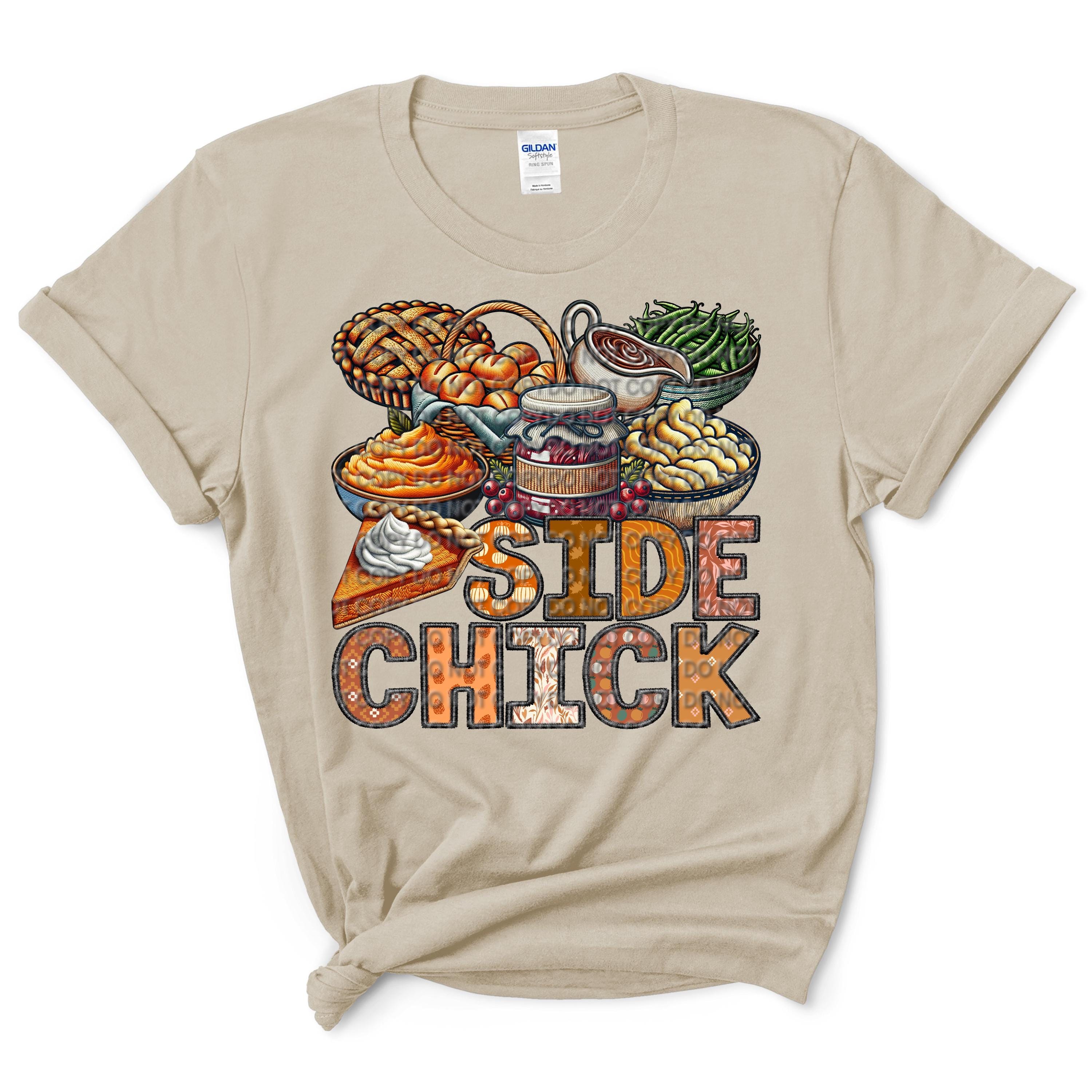 Side Chick Embroidery PNG - Etsy