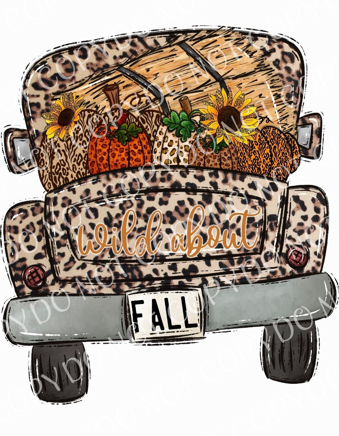 Wild About Fall PNG - Etsy