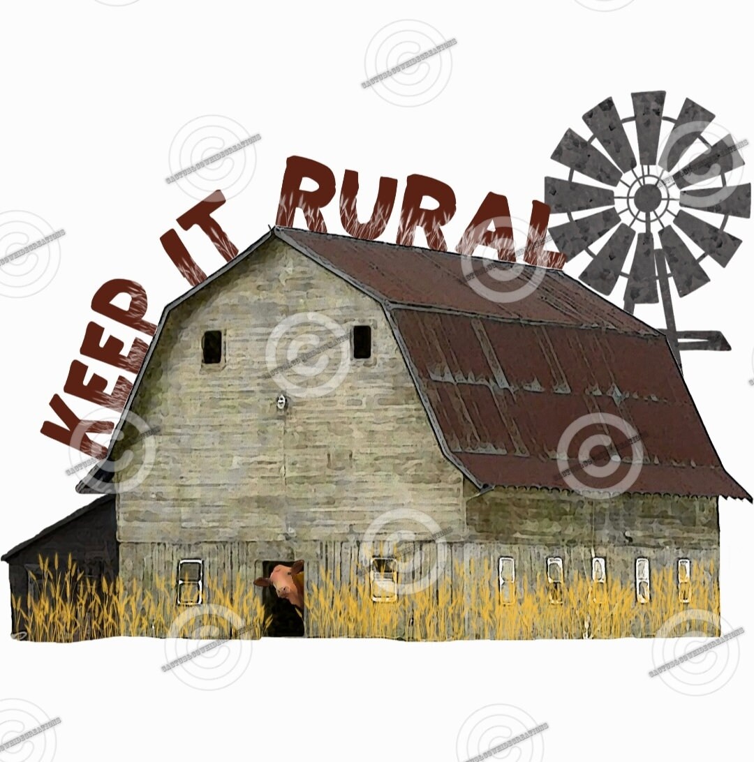 Keep It Rural PNG - Etsy
