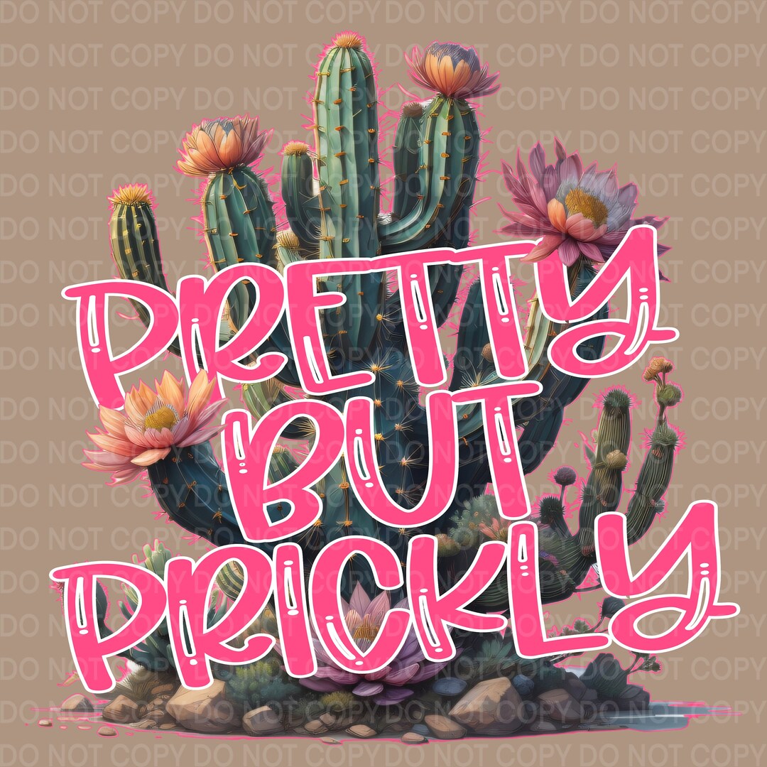 Pretty & Prickly PNG - Etsy
