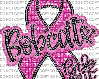 Pink Out Breast Cancer Awareness PNG - Etsy