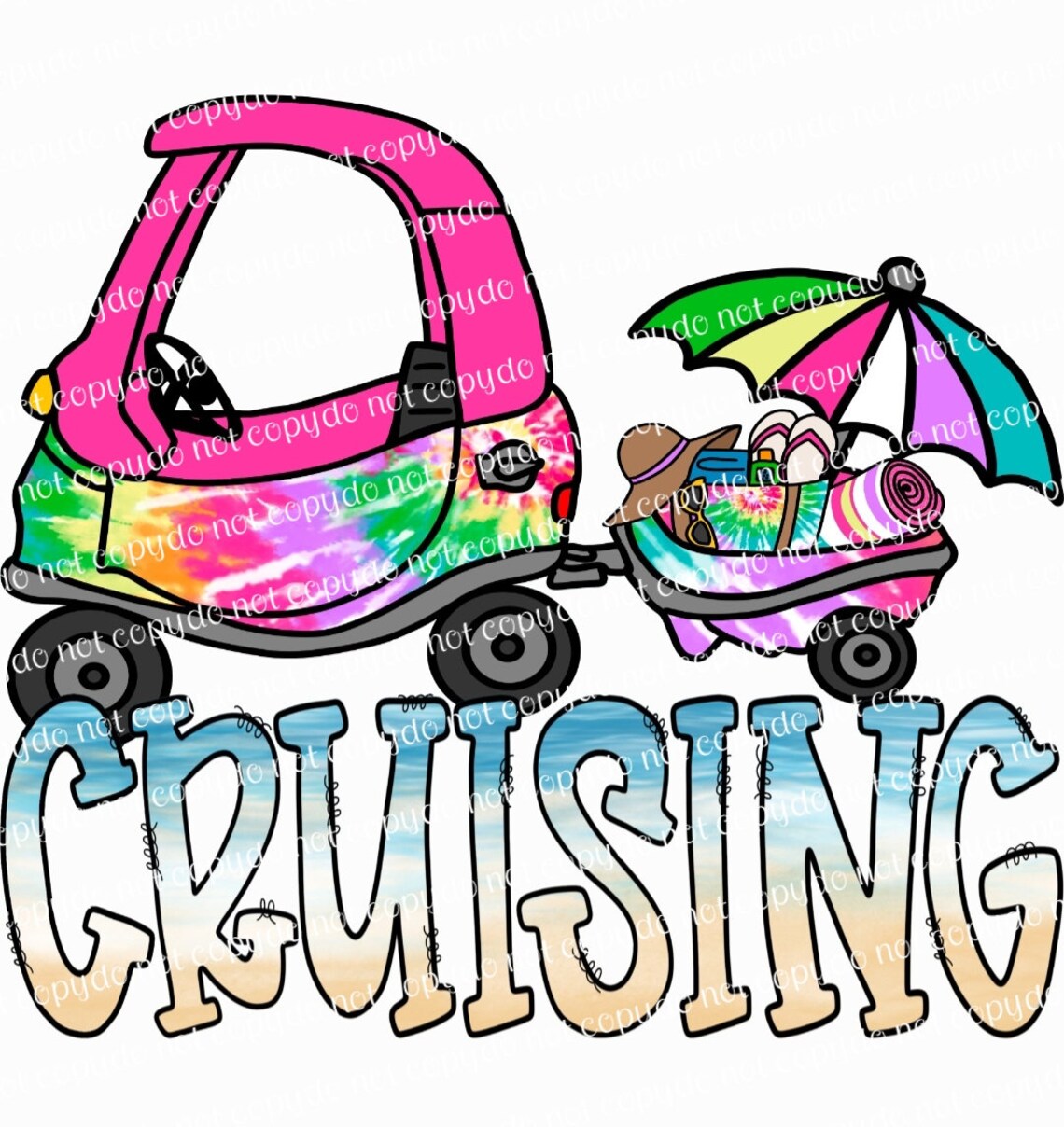 Cruising Beach Kids Png - Etsy