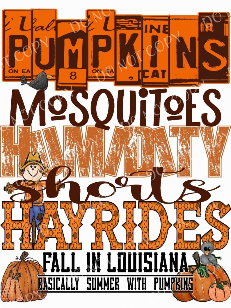 Louisiana Fall PNG - Etsy