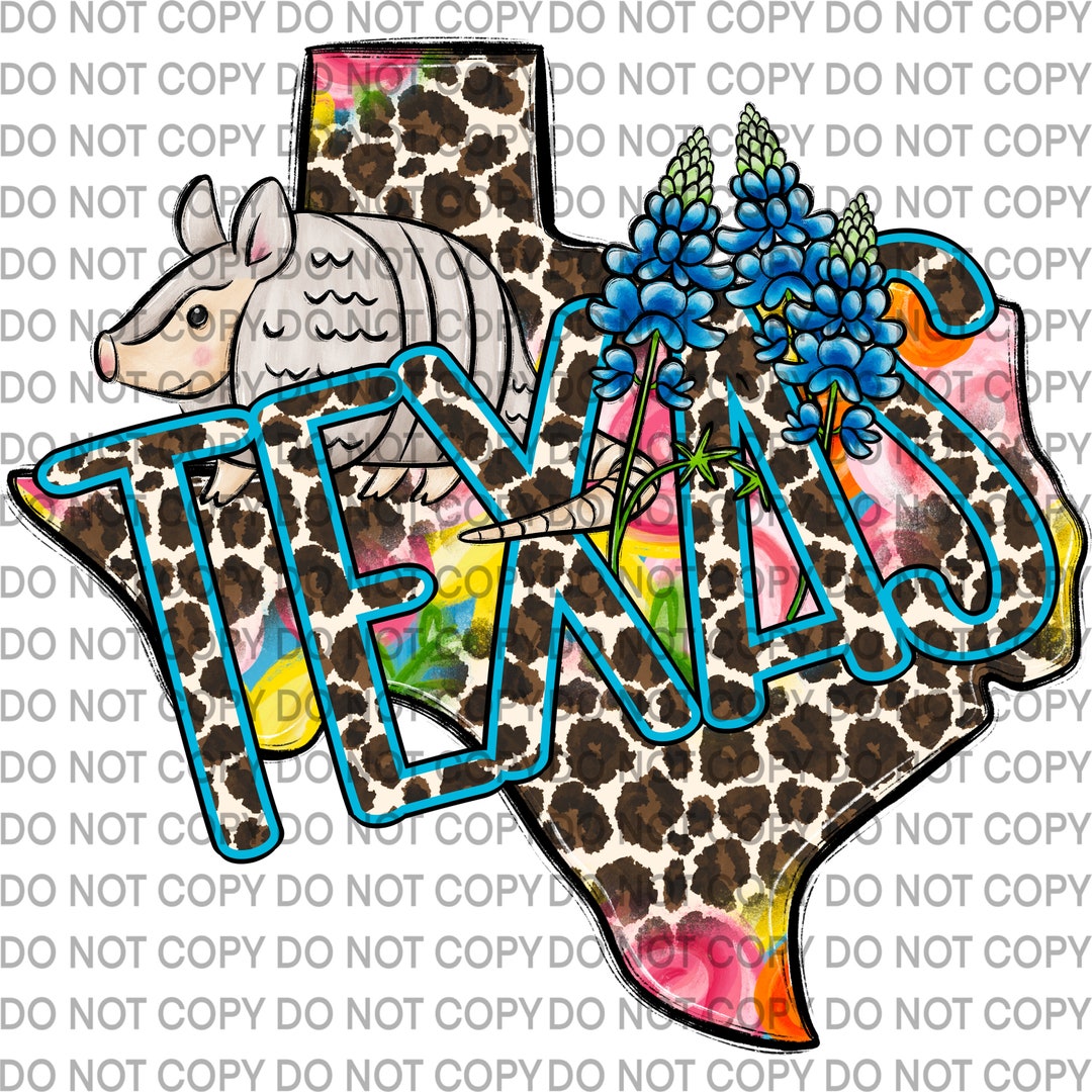 Texas State Design PNG - Etsy