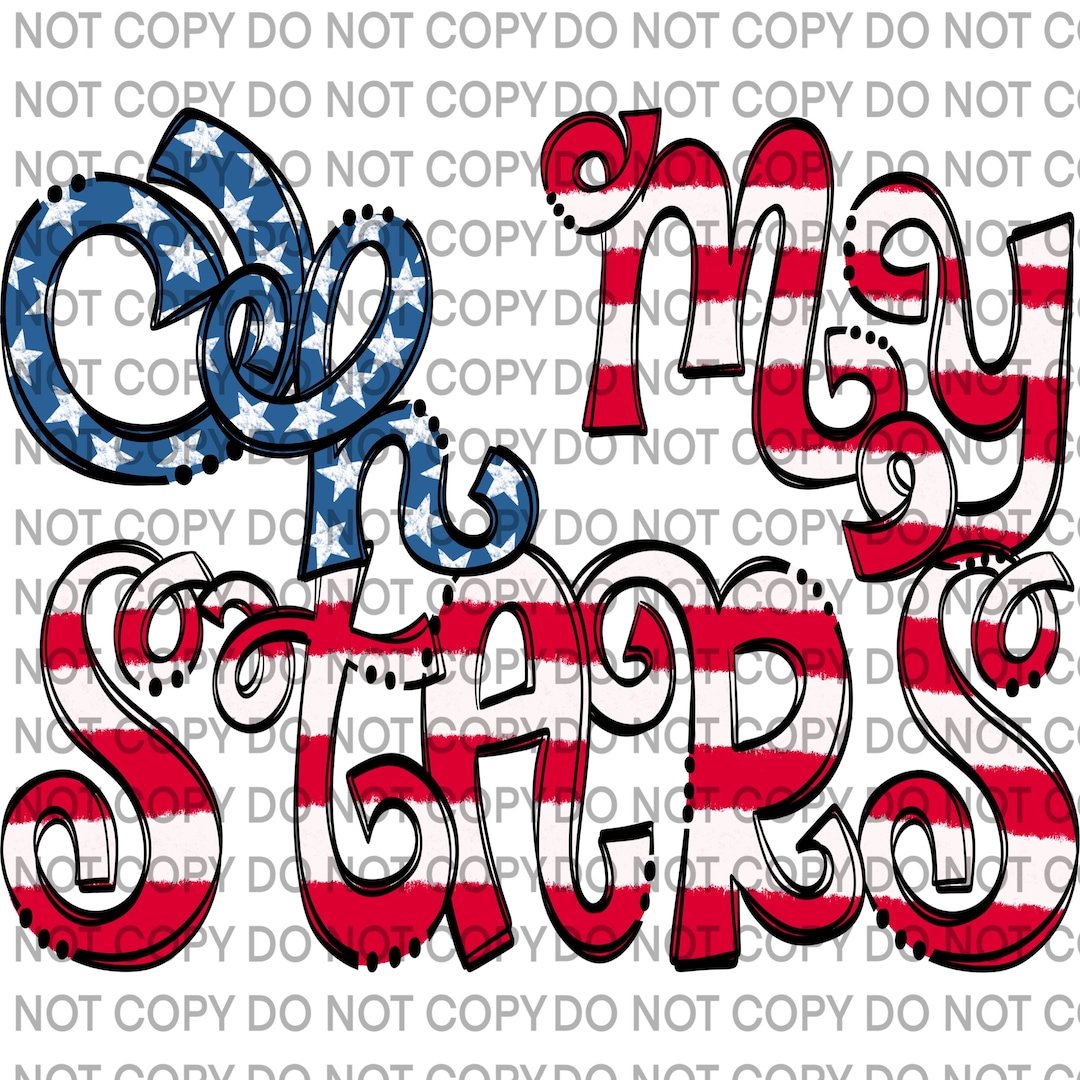 Oh My Stars PNG - Etsy