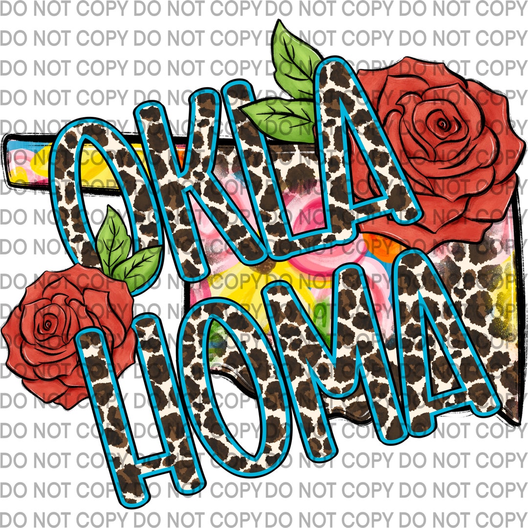 Oklahoma State Design PNG - Etsy