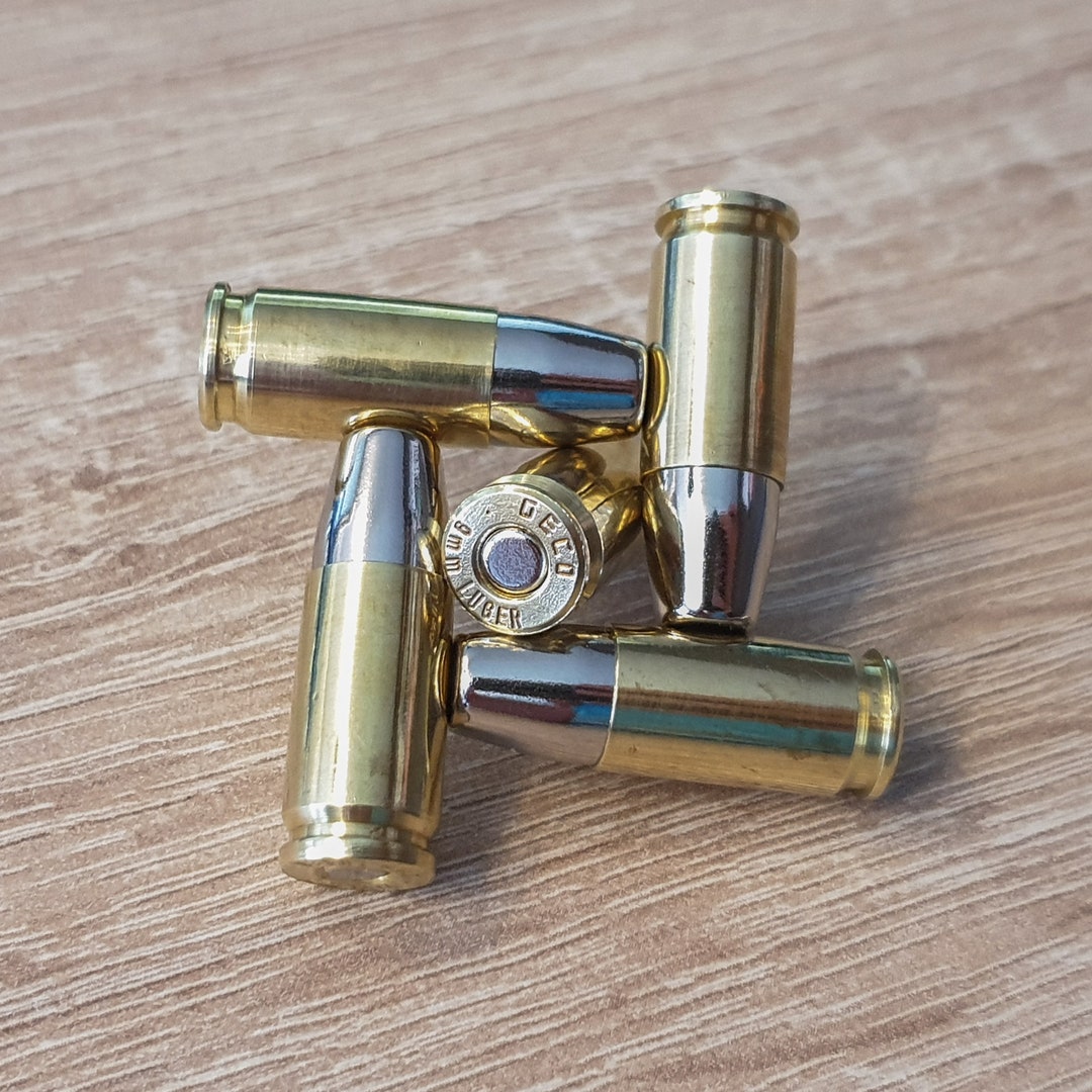 Cartridge Magnets 9 Mm Luger 5 Pieces With Strong Magnetic Flat Head ...
