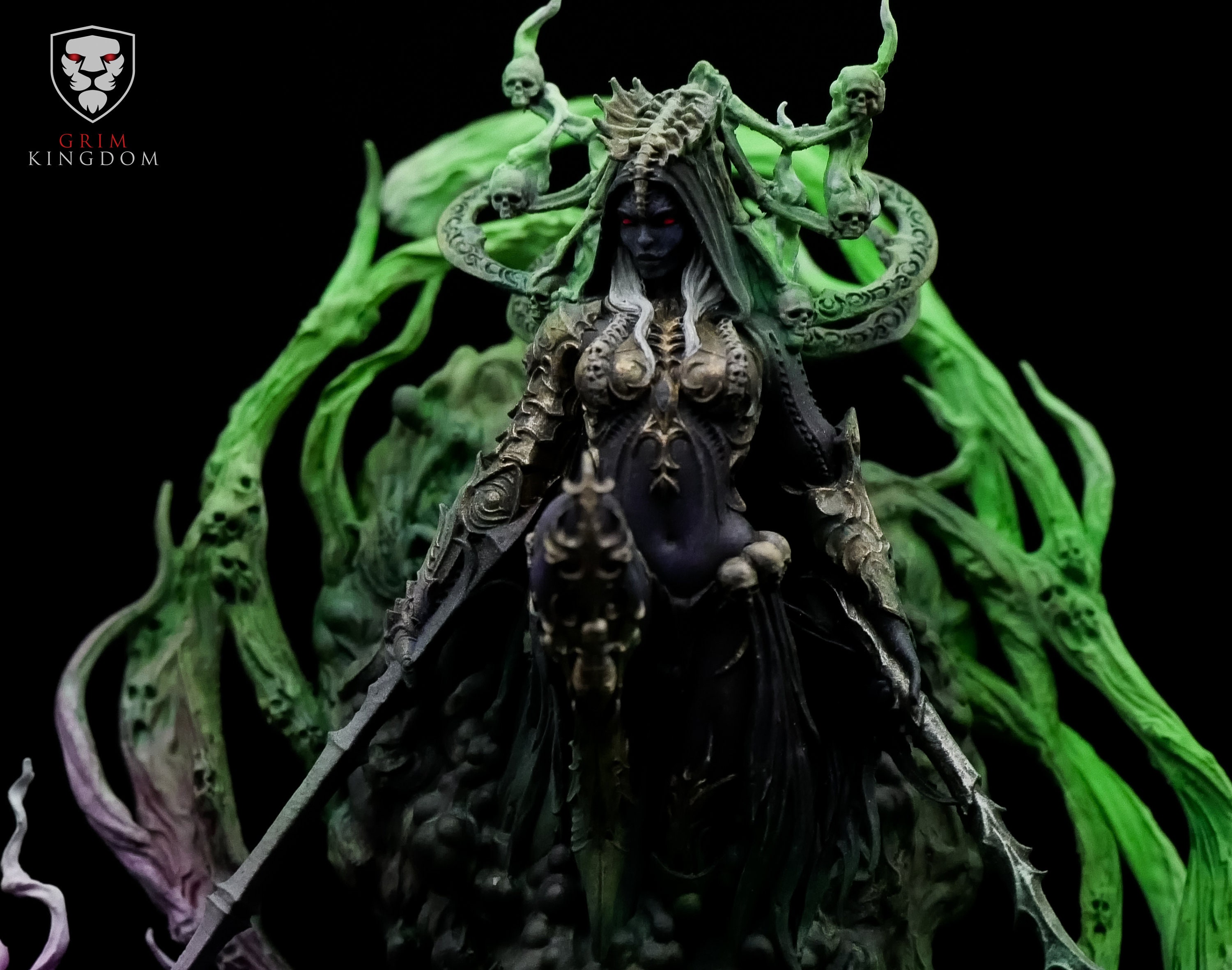 Paint Commission for Void Elemental/c'tan/greater Demon/lolth/void Dragon/nightbringer/deceiver ...