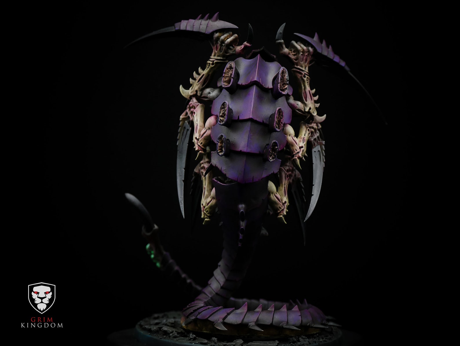 Warhammer 40k Tyranids Trygon Pro Painted W/ Custom Basing Model ...